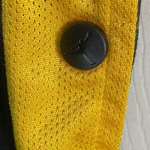Jordan | Pants | Air Jordan Black And Yellow Vintage Track Pants Size ...